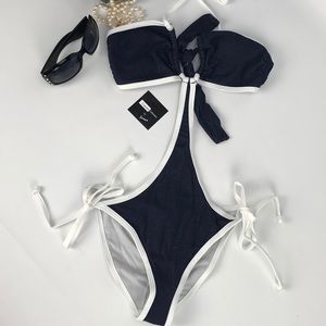 Swim | New Sexy Monokini In Dark Blue | Poshmark